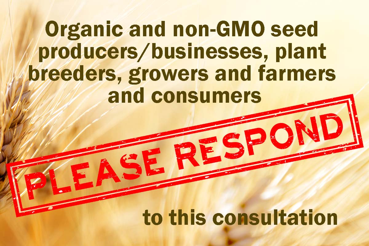 Government Consultation on Precision Bred Seeds and Plants – Closing Soon